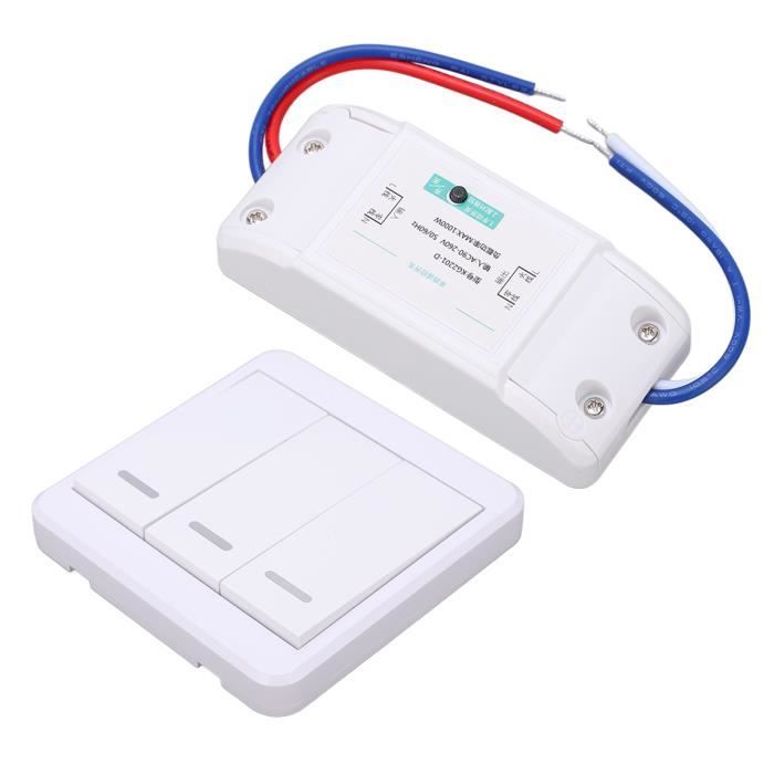 VBESTLIFE interrupteur sans fil Interrupteur d'éclairage sans fil ...