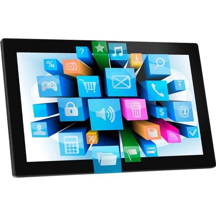 Tablette tactile Grand écran 21,5 pouces Android 6.0 2GB+16GB Cadre ...