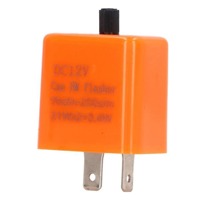 Relais Clignotant Yosoo 2 Broches 12v Réglable Utilisation