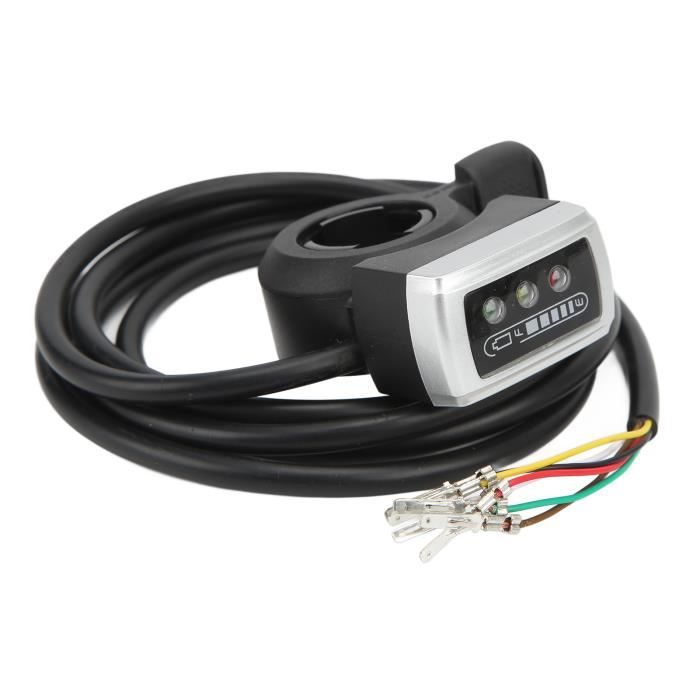 Accélérateur au Pouce - DILWE - 22mm - Indicateur de Batterie ...