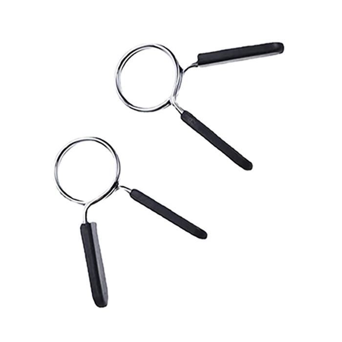 SALALIS 4PCS Barbell Spring Clip 3.2mm - Clips D'Haltères en Acier pour ...