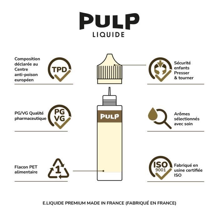 E-Liquide PULP SUPER FROST Lemonade On Ice - Goût : Limonade – 00 mg ...