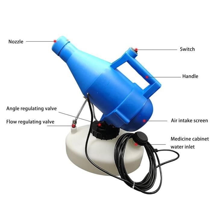 Pulvérisateur ULV, 4.5L Pulvérisateur électrique Brumisateur Machine ...