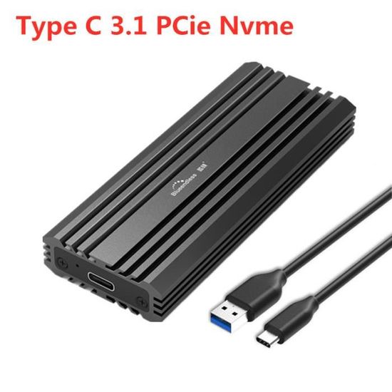 M2807N C-A - disque dur externe NVME SSD M2, USB boîtier SSD, 10Gbps ...
