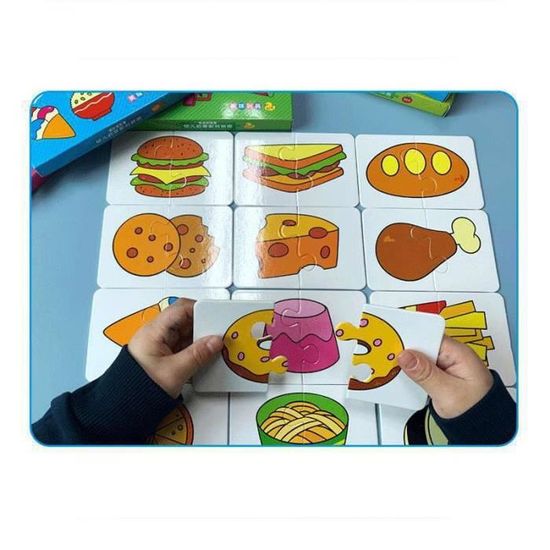 Nourriture délicieuse - Cartes Montessori pour tout petit, 32 pièces ...