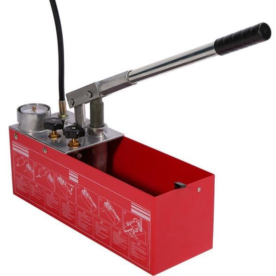 Manuelle Pompe d'epreuve de Pression Testeur de Fuite de Tuyau d'eau ...