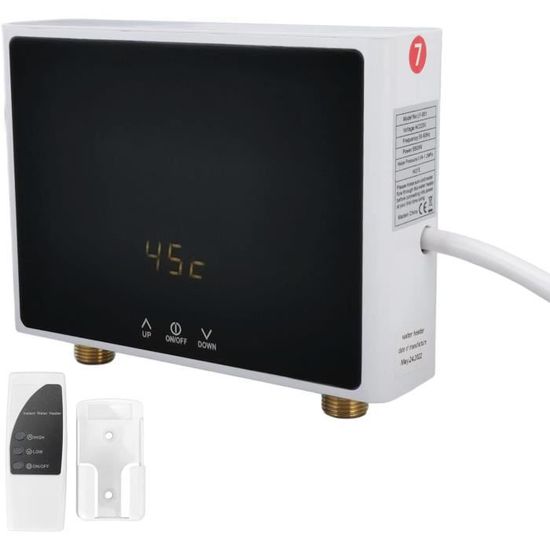 Chauffe-Eau Électrique, Chauffe-Eau Réservoir 3000W Anti-Défaut De ...