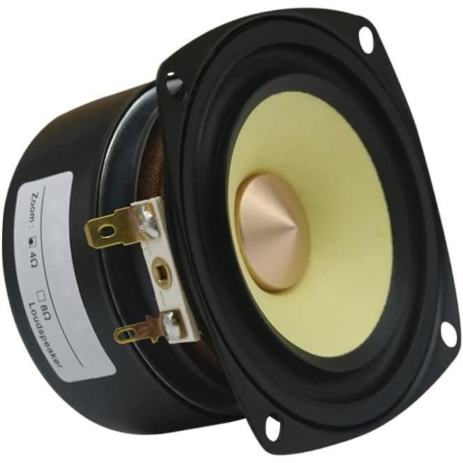 15W 4 8Ohm HiFi Audio Haut-Parleur 3Inch Gamme complète Haut-Parleur ...