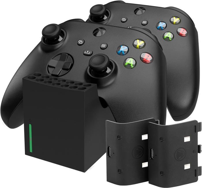 Xbox Twin Charge SX - Black - Xbox Series X Charging Station for Series ...