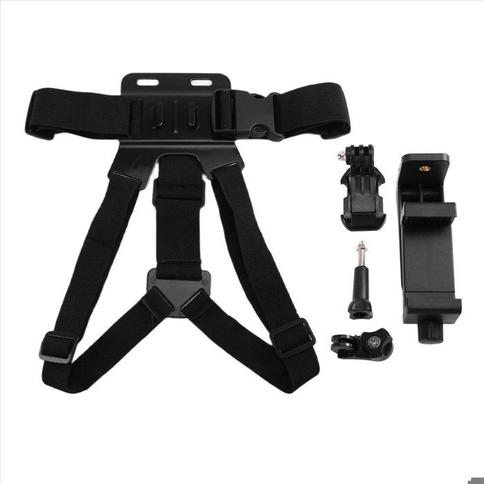 Support de Téléphone Réglable, Sangle de Poitrine pour Caméra de Sport ...