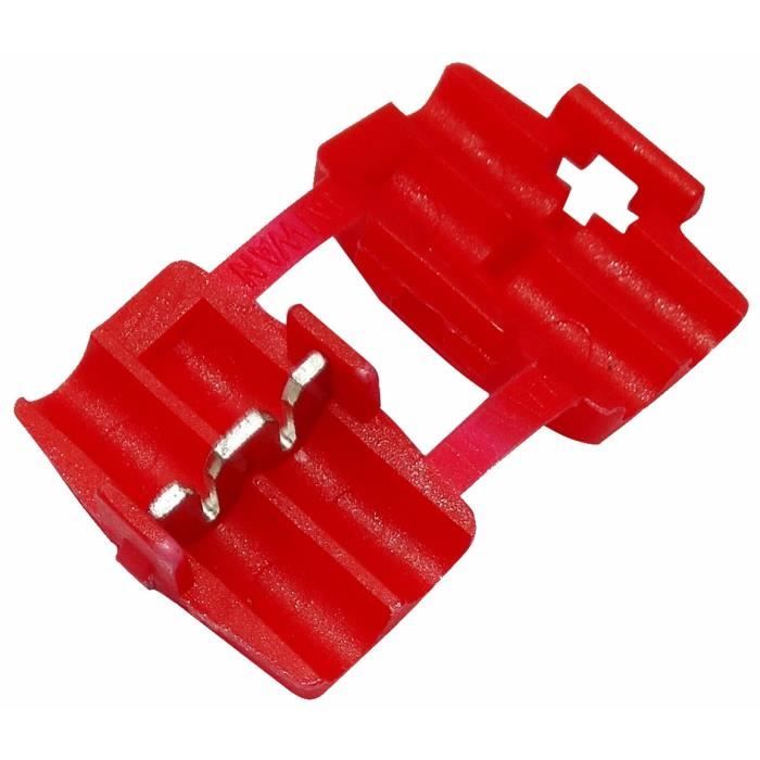 Aerzetix: 6x Cosse connecteur raccord électrique rapide 0.75-2.5mm2 ...