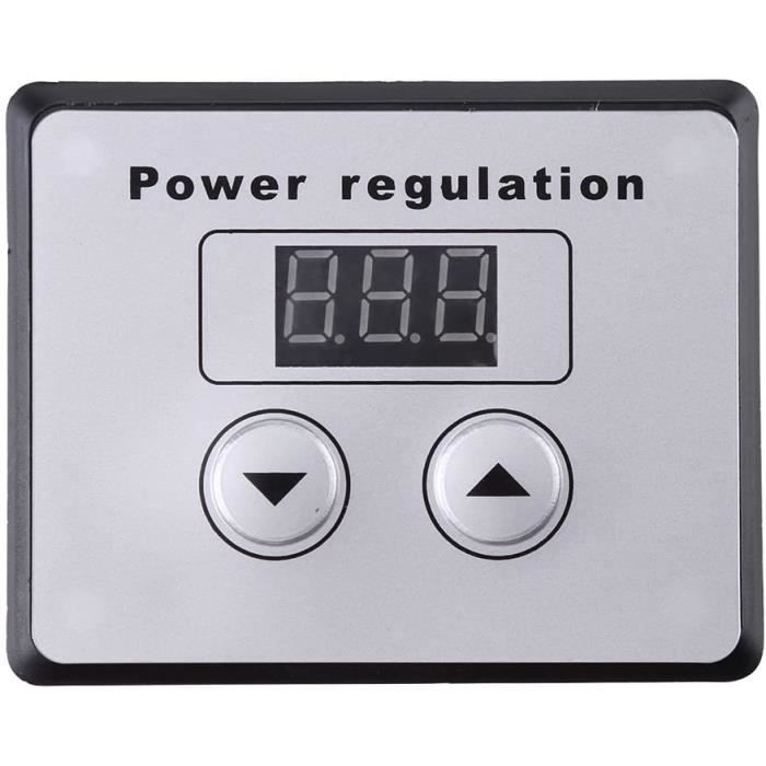 Variateur de Tension Numérique 10000 W SCR Thermostat Contrôleur de ...