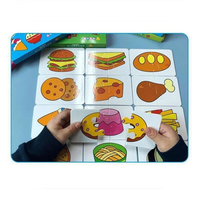 Nourriture délicieuse - Cartes Montessori pour tout petit, 32 pièces ...
