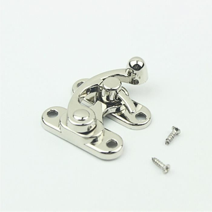 Serrure - barillet,Boucle de mode avec vis pour sacs à main, 1 pièce ...