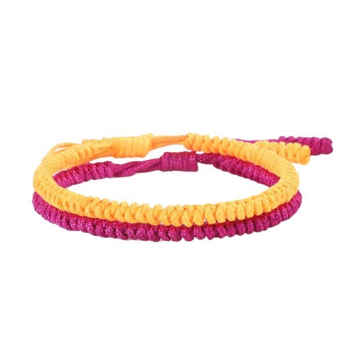 Bracelets tressés en corde pour hommes et femmes 14 styles bijoux ...