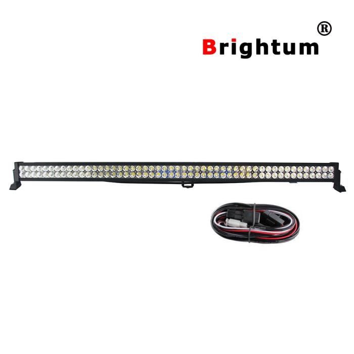 54" 300W Rampe Barre LED Combo 28500LM phare de travail SUV Off-road ...