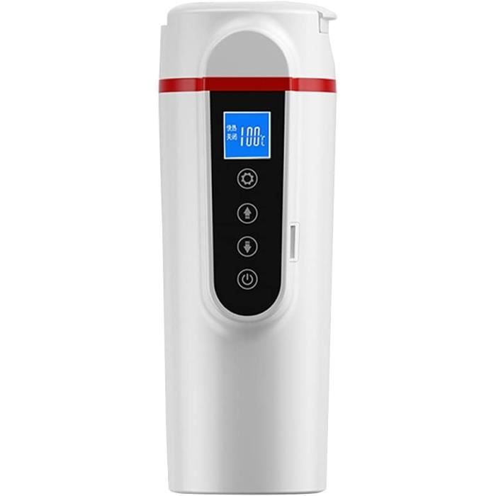 Bouteille D'Eau Chaude De Voiture, Tasse D'Eau Électrique 12V - 24V 420Ml De Chauffage De ...