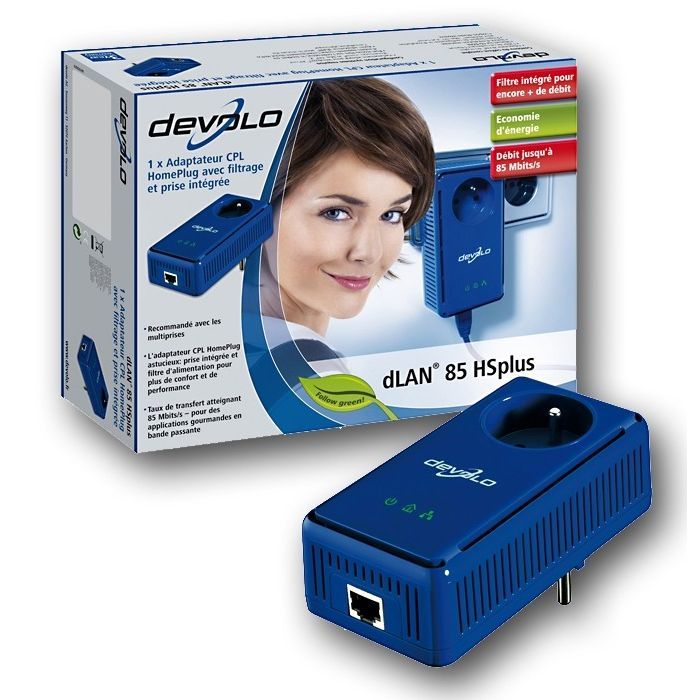 Devolo CPL dLAN 85 Mb/s HSplus 1431 - Cdiscount