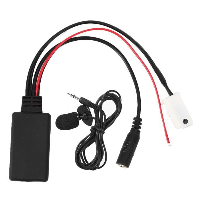 Dilwe Câble audio Bluetooth Adaptateur de câble MP3 Audio Bluetooth de ...