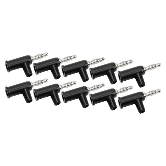 Fhe Prise Banane Soudure Fiche Banane À Vis Ouverte, 10 Pcs Fiche Banane Soudure 4 Mm Maximum ...