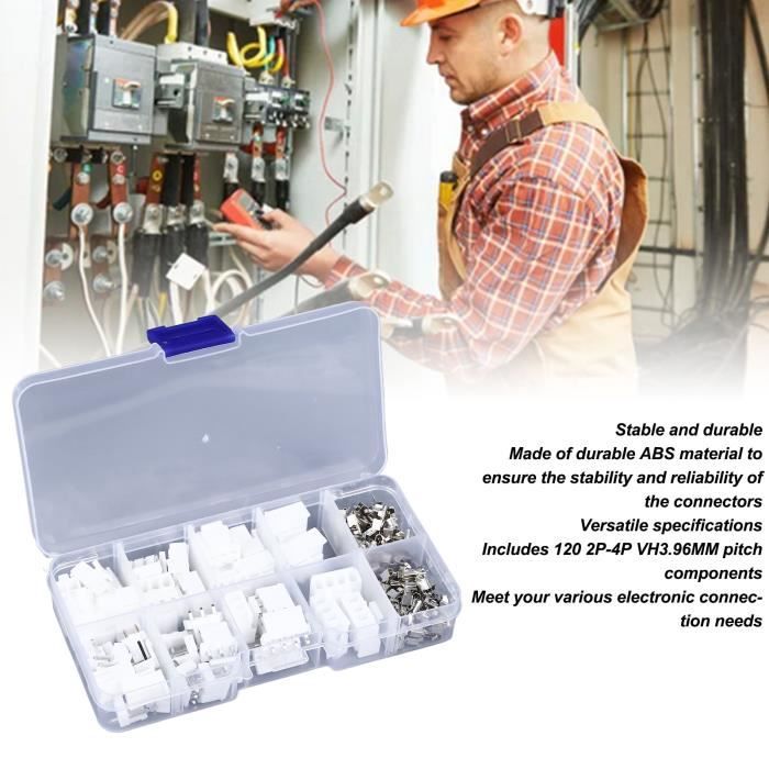 Connecteur De Bornier À Vis Kit De Connecteur Vh3.96 Kit De Connecteurs ...