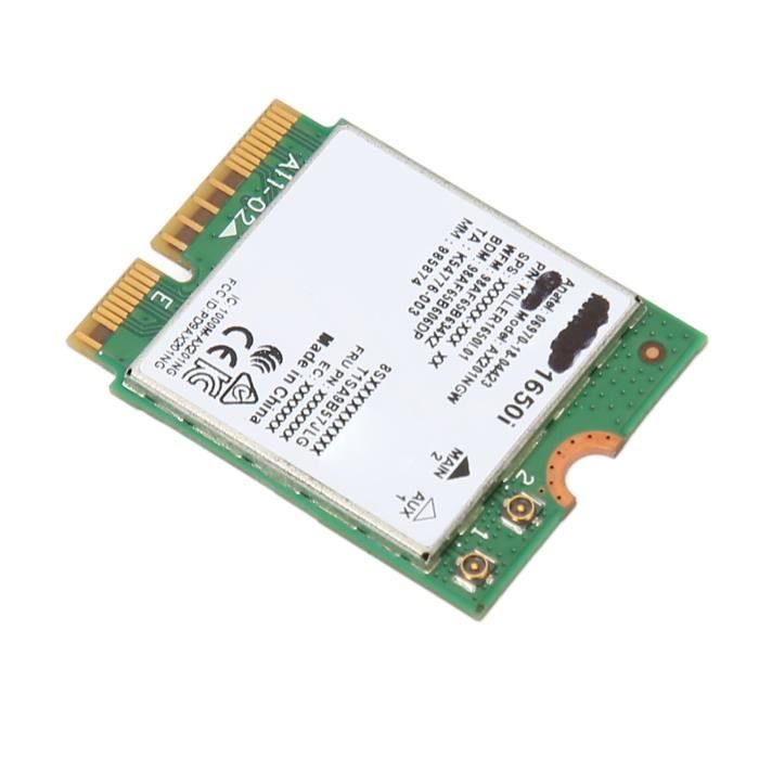 MSA Carte Wifi 6 2400 Mbps Carte Sans Fil Wifi 6, Adaptateur Réseau ...