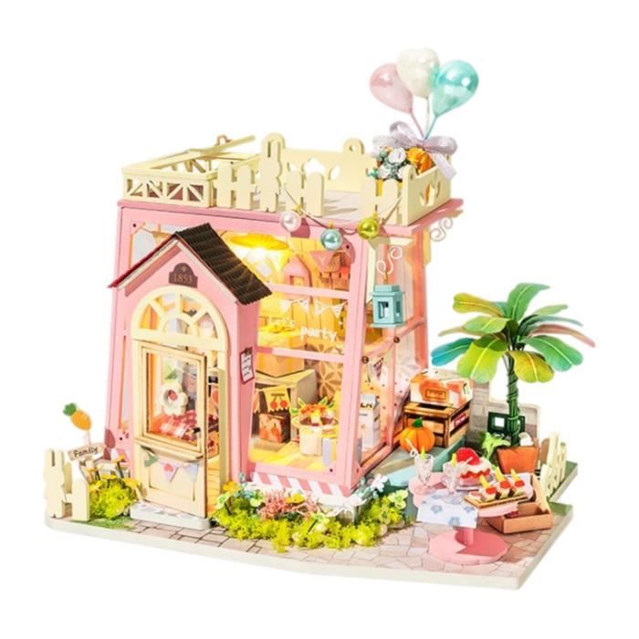 Kit de maison de poupée miniature DIY Dollhouse Kit de meubles ...