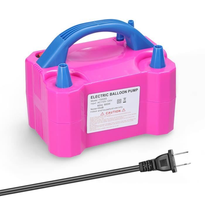 73005S 600W Gonfleur de pompe à ballon électrique Pompe à ballon à ...