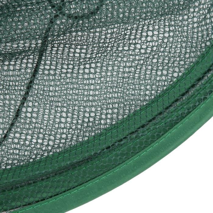 Filet coulé de pêche Filet de Pêche Pliable à Tirage Circulaire Maille ...