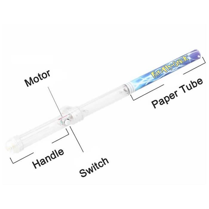 Mothinessto Kit scientifique de baguette statique électrique Bâton à ...