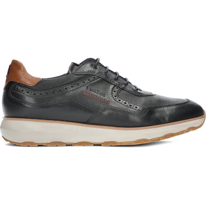 Baskets Homme FLUCHOS F2082 Walter - Cuir Marron - Lacets - Confortable ...