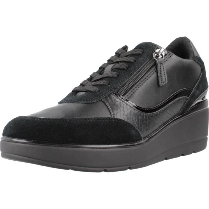 Bottines - GEOX - D ILDE - Noir - Femme - Synthétique Noir - Cdiscount ...