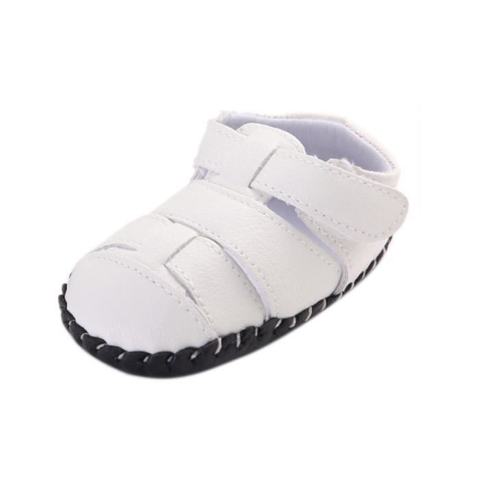 Bambin Filles Garçons Berceau Chaussures Semelle Souple Anti-dérapant ...