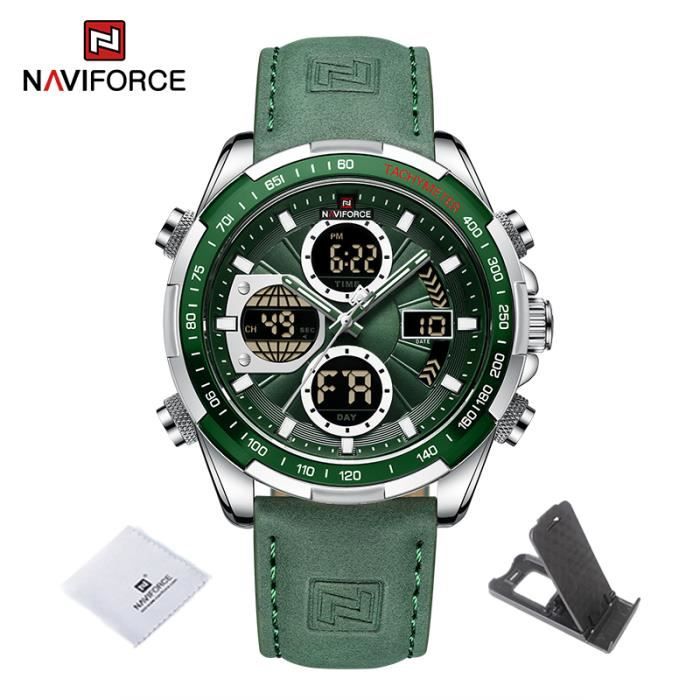 NAVIFORCE 1 montre bracelet de luxe pour hommes chronographe ...