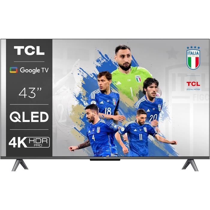 43C641 Téléviseur Qled 43 Pouces Uhd 4K Google Tv[J957] - Cdiscount TV Son Photo