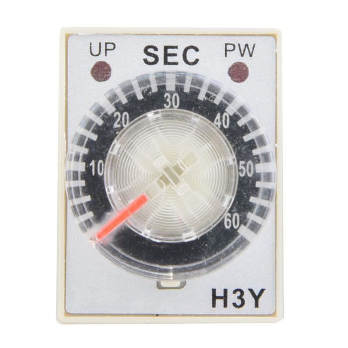 YID H3Y-2 24VDC Relais temporisé 24V DC, H3Y-2 Delay Timer, Time ...