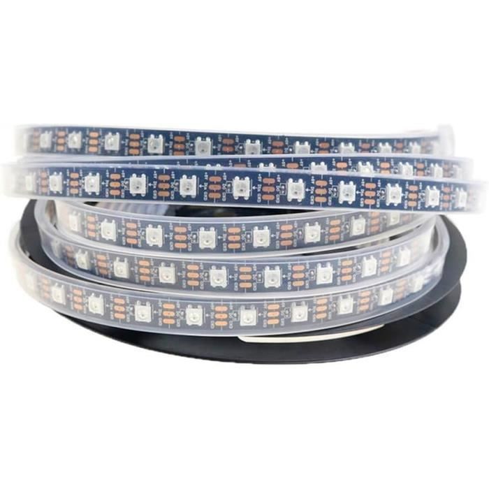Bande Lumineuse Led Ws2812B Rvb 5050Smd Adressable Individuellement, 5 ...