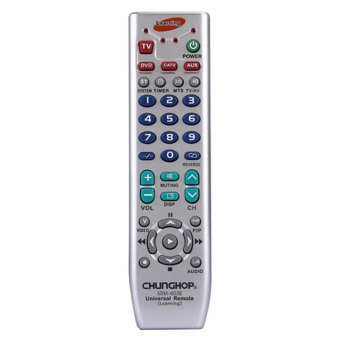 Télécommande Universelle Pour Tv Vcr Sat Cbl Hifi Dvd Cd Vcd Et D