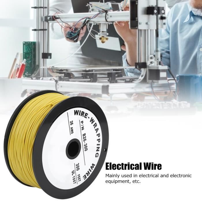 Cble de fil électrique Fil électrique 26 AWG, Cble électrique, Ligne de Cble de Connexion en ...