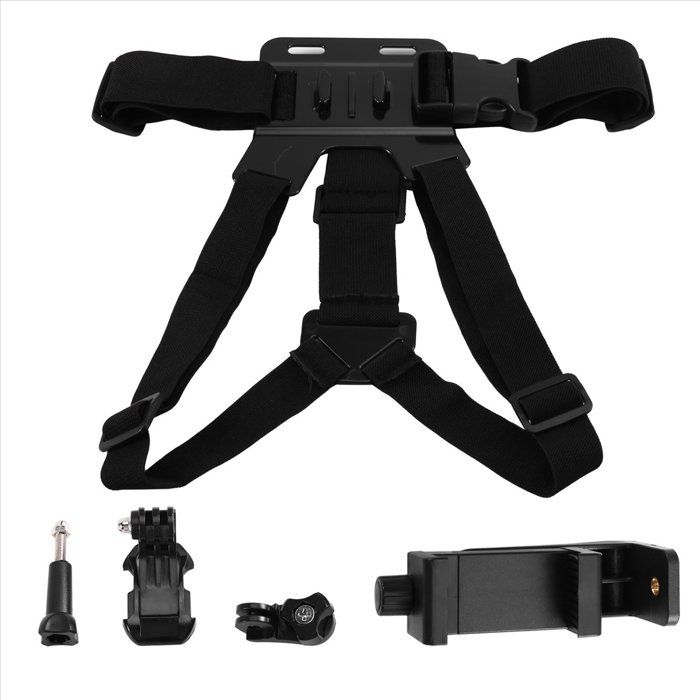 Support de Téléphone Réglable, Sangle de Poitrine pour Caméra de Sport ...