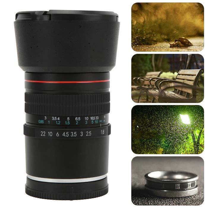 Objectif Portrait Moyen 85 Mm F1.8 Objectif À Mise Au Point Manuelle À ...