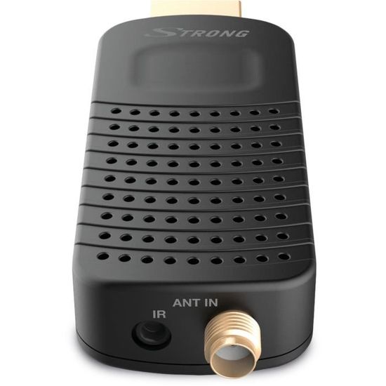 STRONG SRT82 Décodeur stick HDMI TNT Full HD -DVB-T2 - Compatible HEVC265 - Récepteur/Tuner TV ...
