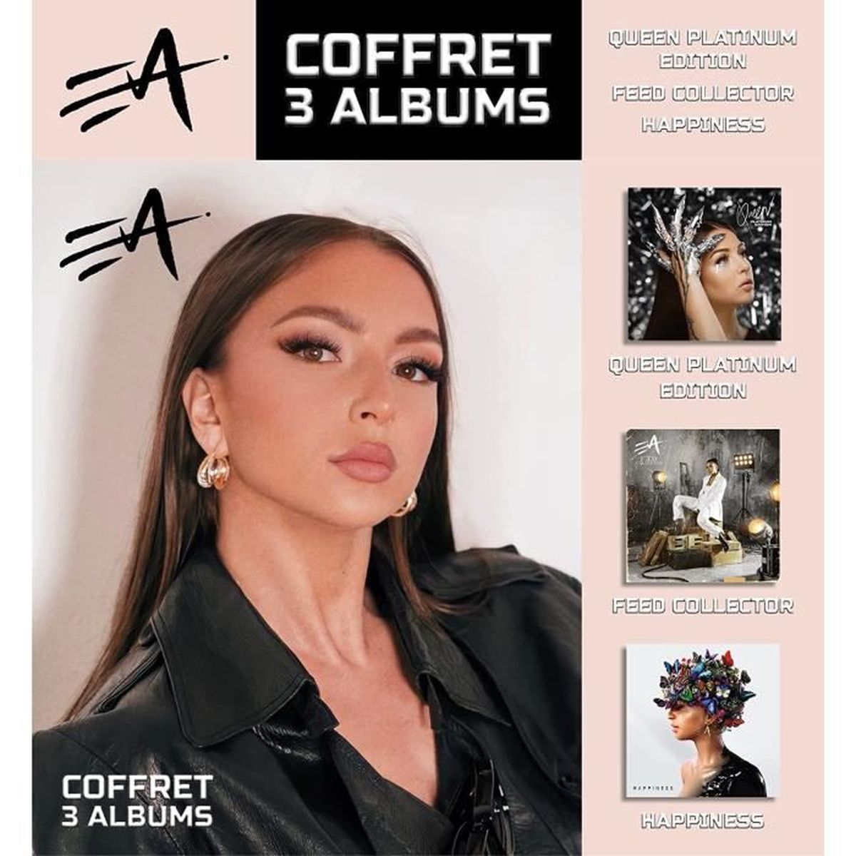 Eva / Coffret 3 Albums : Queen (Platinium Edition) + Feed Collector ...