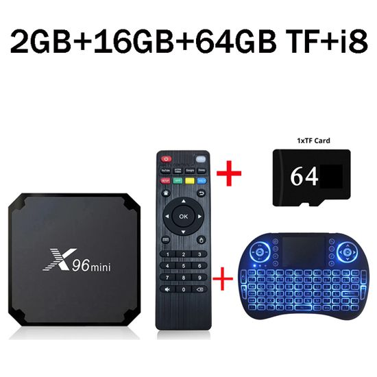X96 Mini TV Box, lecteur multimédia d'origine, Android 11.0, H313S ...