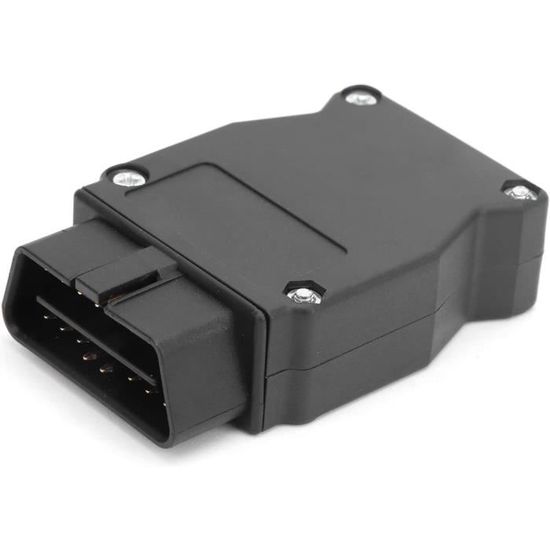 Ladieshow Adaptateur de Pr OBD Ethernet vers OBD 2 Outil de Diagnostic de câble de connecteur d ...