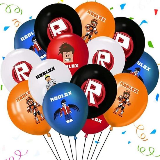 Ballons Roblox En Latex - 48 Pièces Ballons Roblox Joyeux Anniversaire ...
