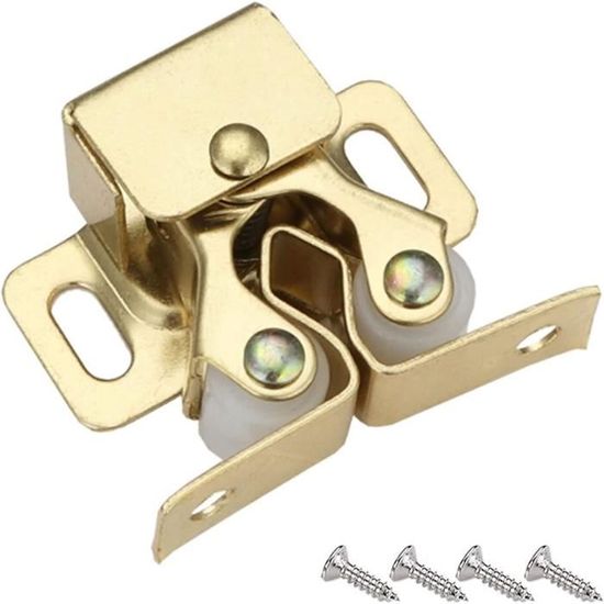 24 Serrures Porte Loqueteau Double Rouleau Tiroirs Portes D armoires ...