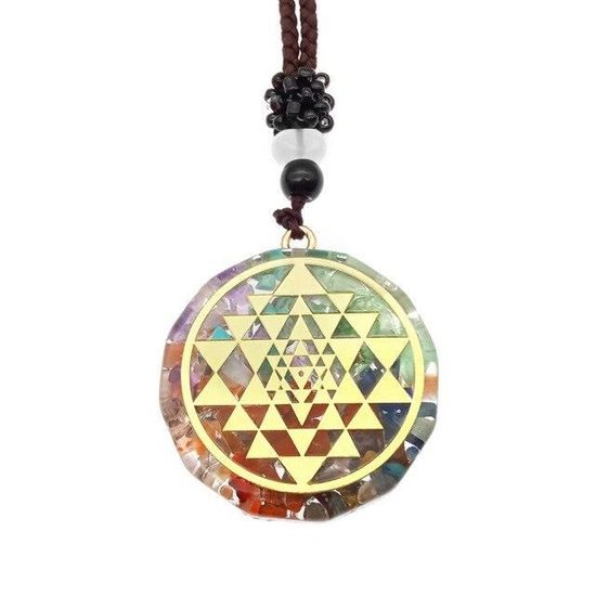 7 chakras 3 - Collier De Méditation Chakela Orgonite, Équilibre De ...