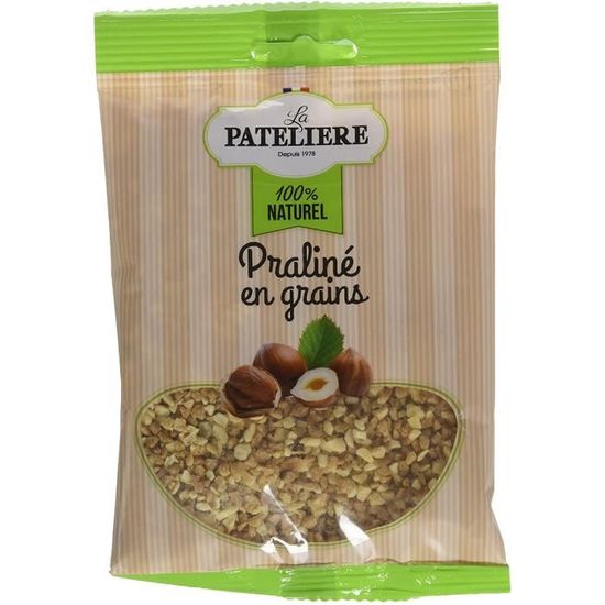 LA PATELIERE Praliné en Grains 100 g - Lot de 5 - Cdiscount Au quotidien