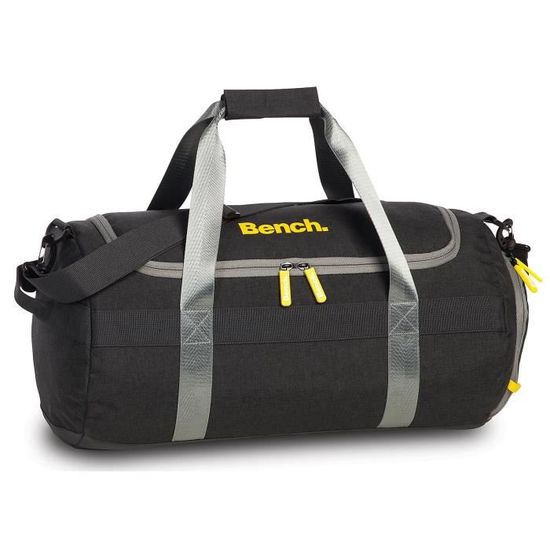 Bench sac de voyage/de sport 47 x 26 x 26 cm polyester/cuir artificiel ...